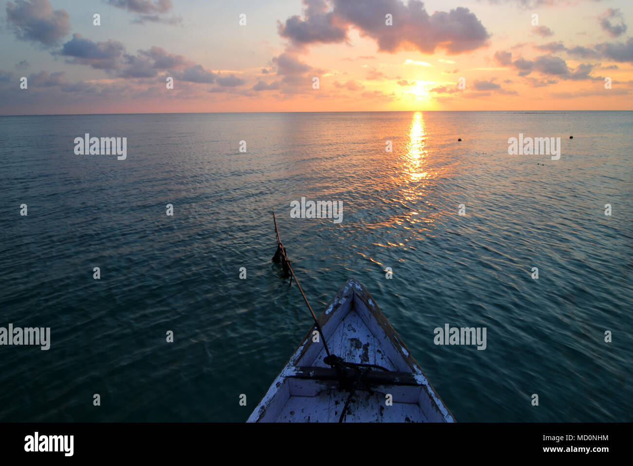 The charm of the beach and the clear sea in South Borneo, Indonesia ...