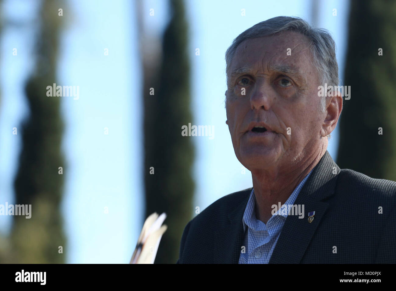 U.S. Marine Corps Stephen B. Colwell, a Vietnam veteran with 5th Marine ...