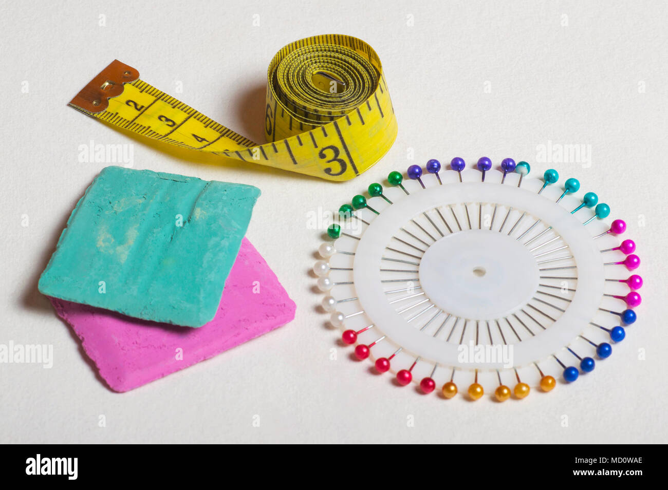 Sewing tools accessories hi-res stock photography and images - Alamy