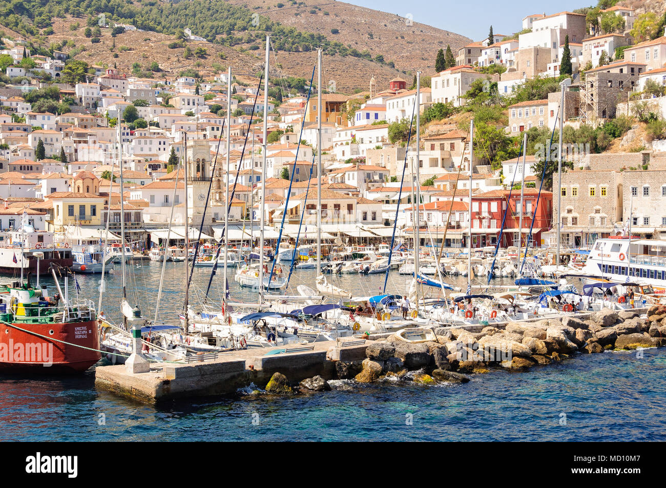 Gulf of hydra hi-res stock photography and images - Alamy