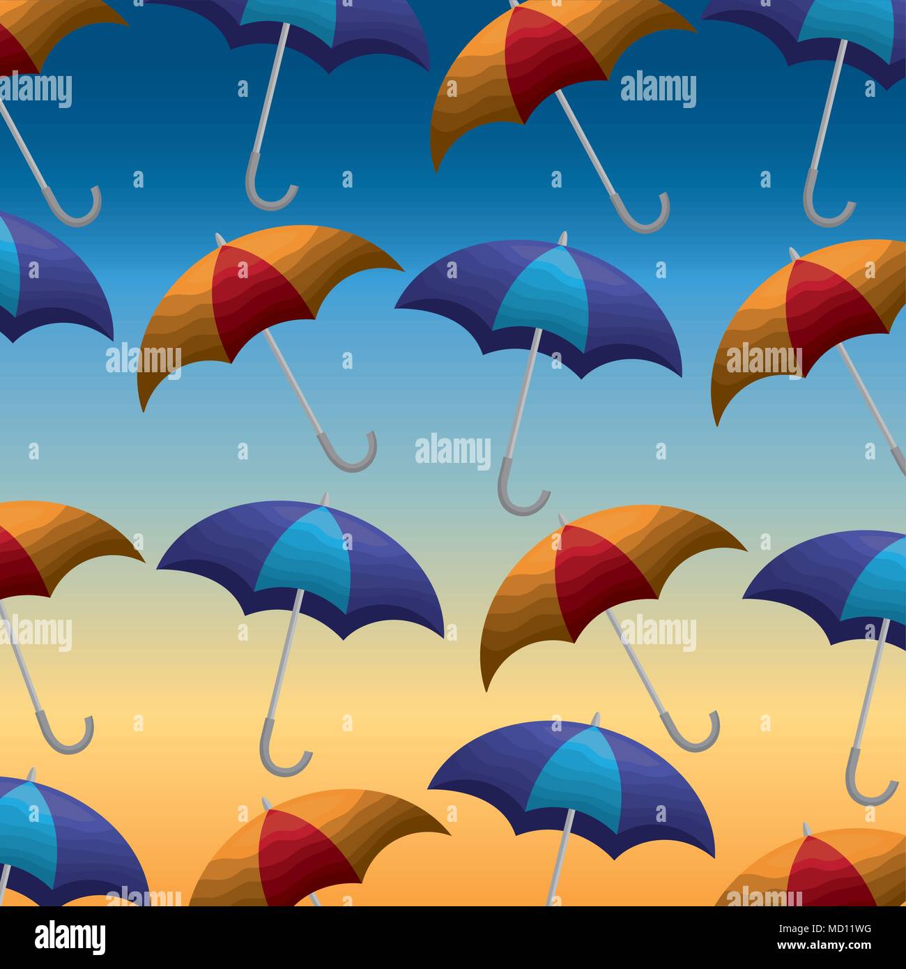 summer and rain season Stock Vector Image & Art - Alamy