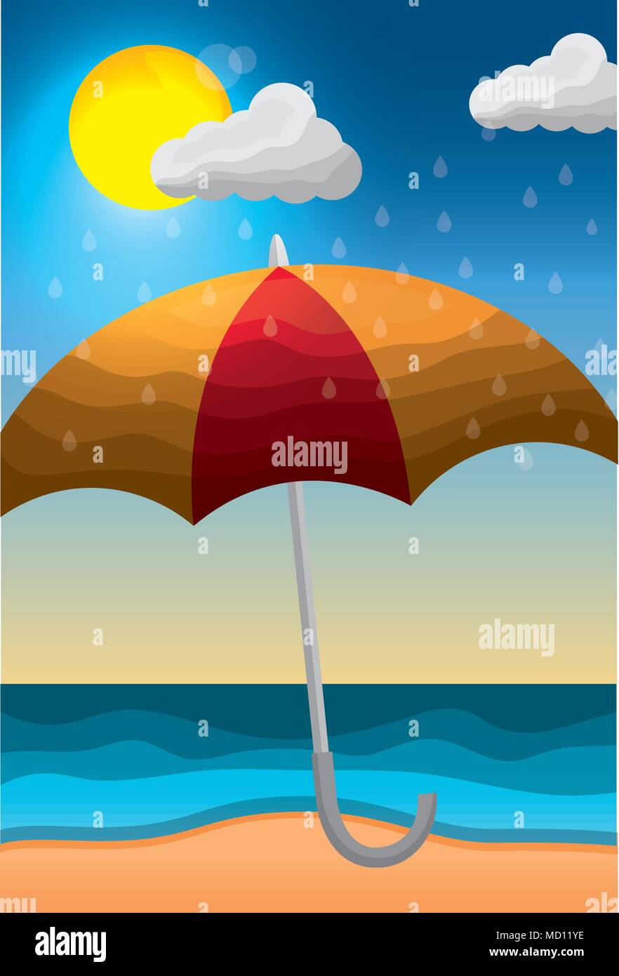 summer and rain season Stock Vector Image & Art - Alamy