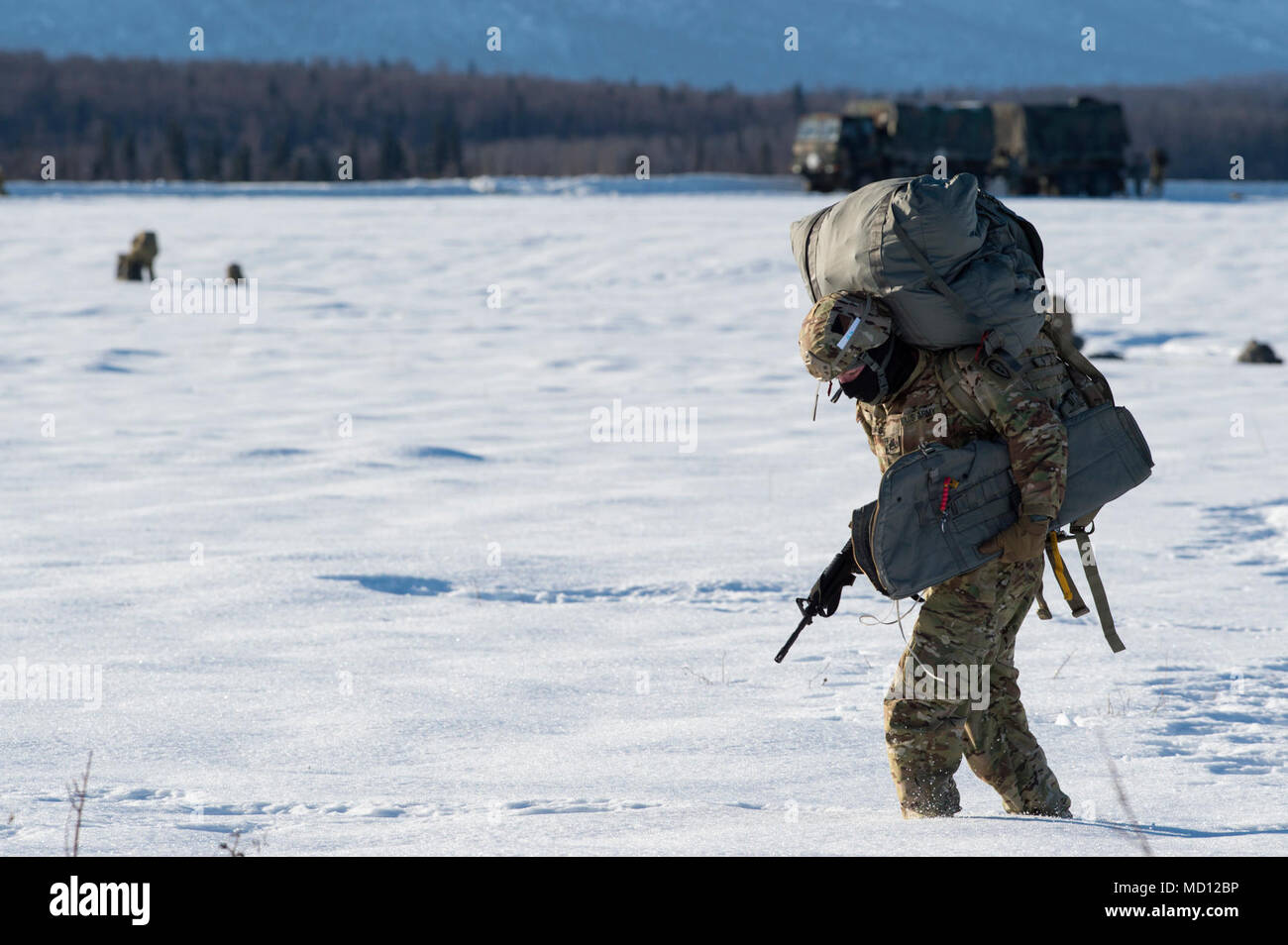 Army Staff Sgt. Gary Lingo, assigned to the 725th Brigade Support ...