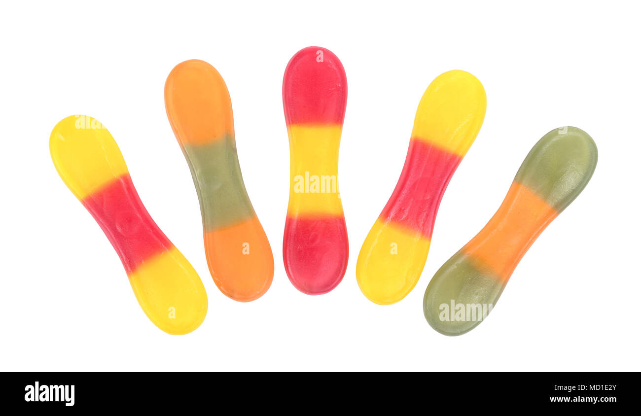 Dutch candy isolated on a white background - Sweet and colorful Stock ...