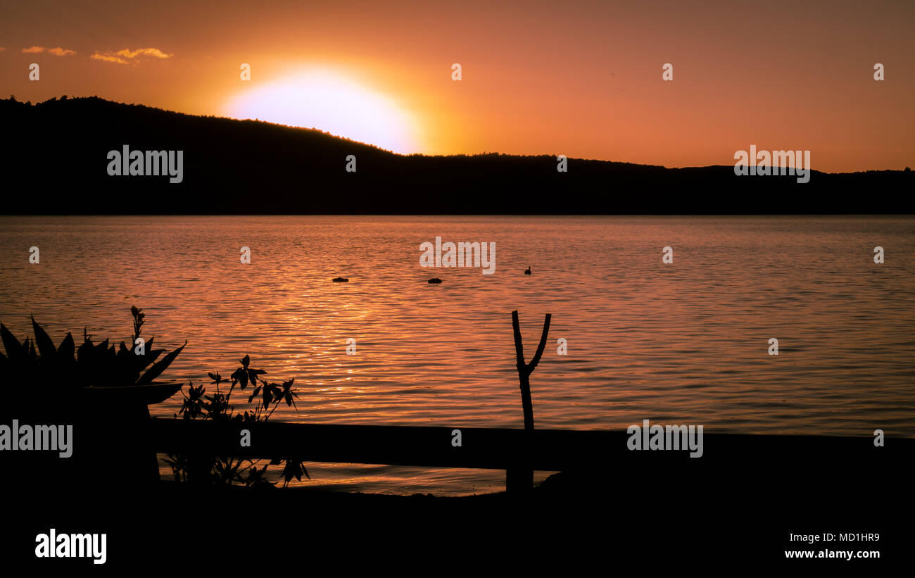 Lake behind the shot hi-res stock photography and images - Alamy