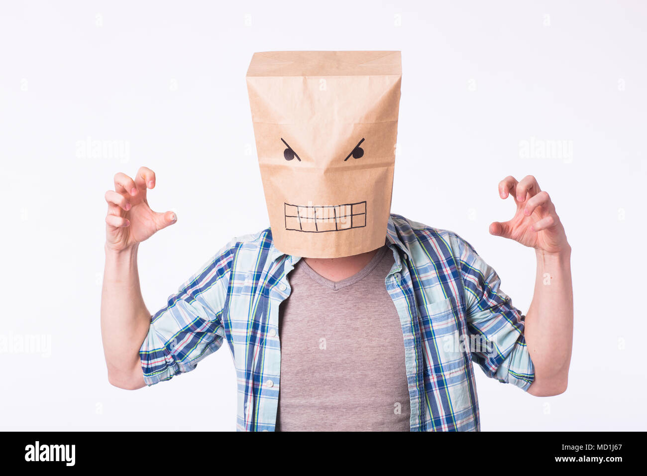 Crazy face emoji hi-res stock photography and images - Alamy