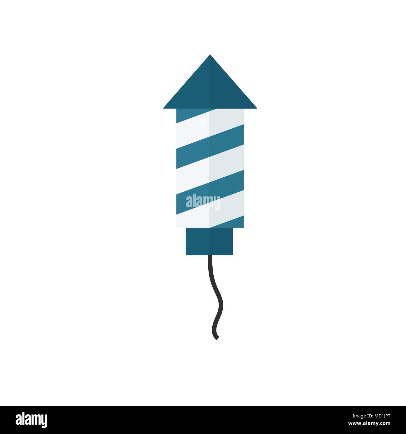 Cartoon firework rocket Cut Out Stock Images & Pictures - Alamy