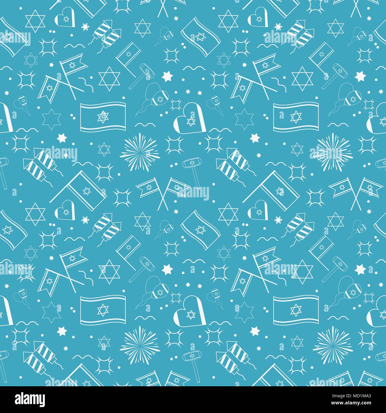 Israel birthday Stock Vector Images - Alamy