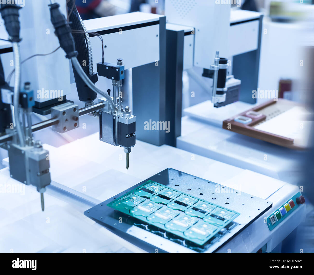 soldering iron tips of automated manufacturing soldering and assembly ...