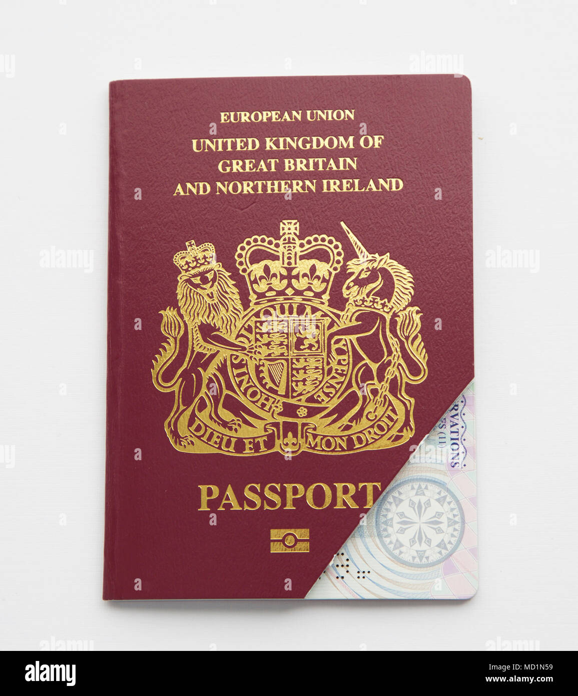 Old uk passport hi-res stock photography and images - Alamy
