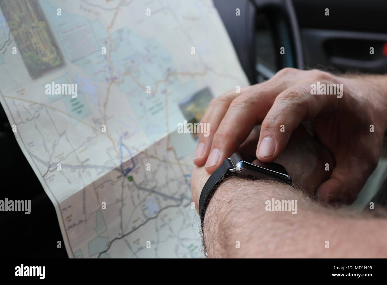 Road roadmap hi-res stock photography and images - Alamy