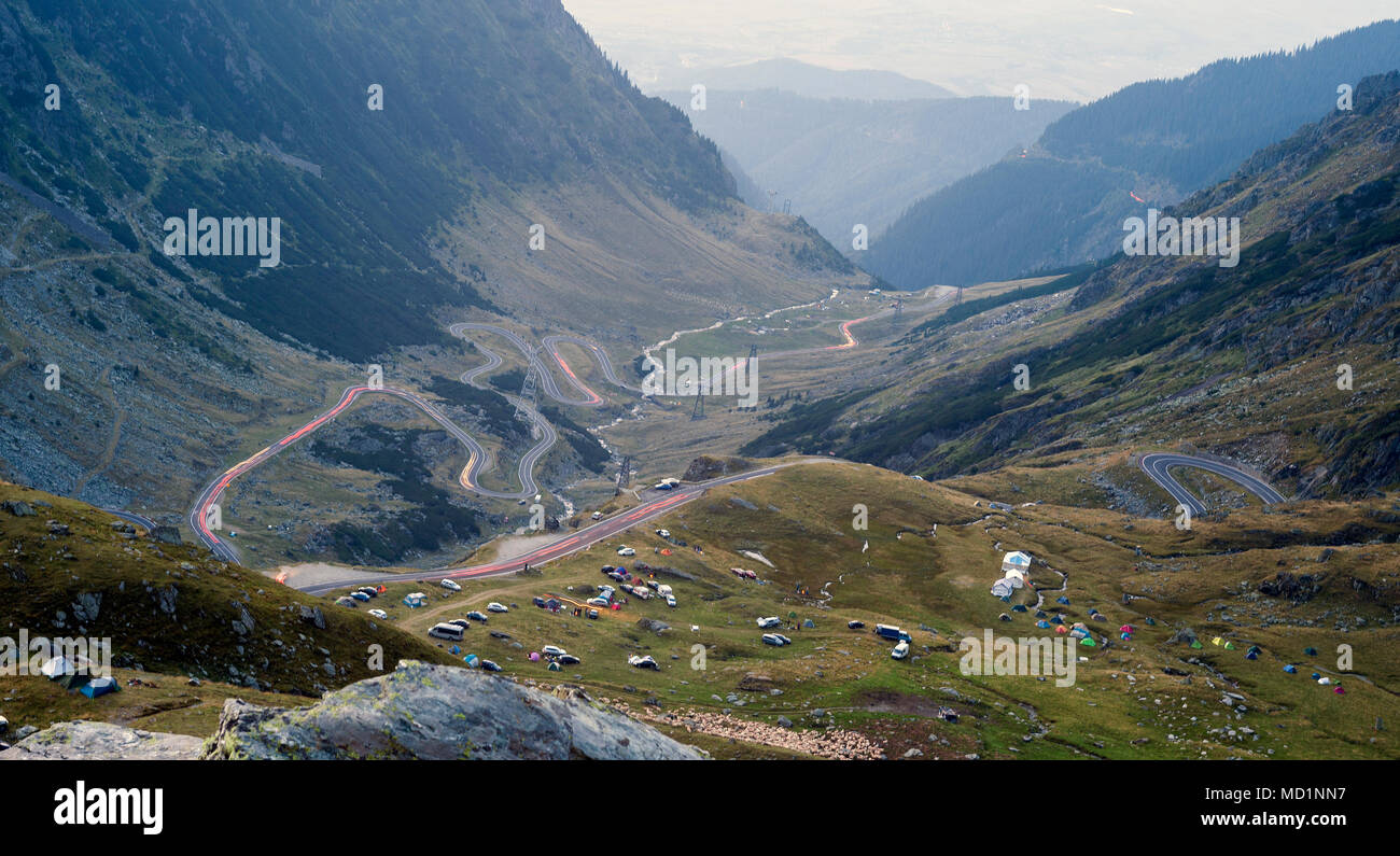 Transfagarasan mountain highway or road in Romania Stock Photo - Alamy