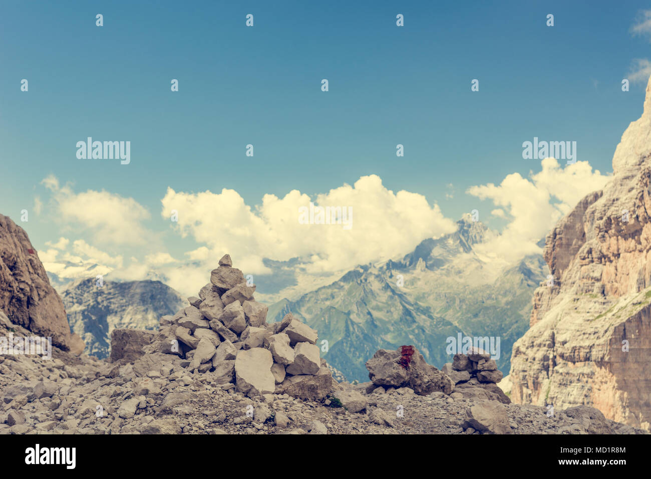 Spectacular mountain view Stock Photo - Alamy