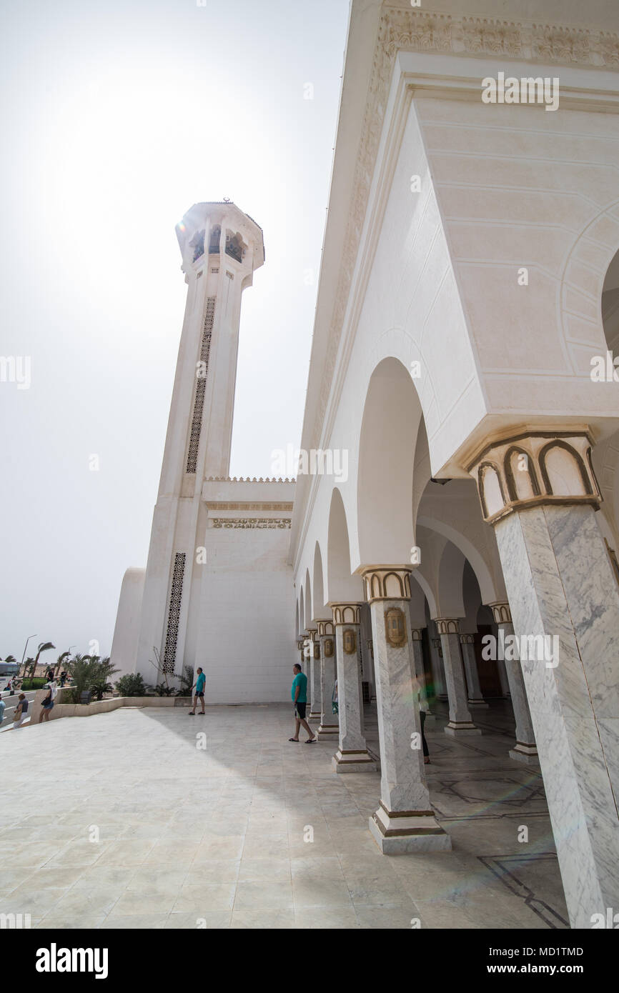 Mubarak Mosque, Islamic. Egypt. Big mosque in Sharm-El-Sheikh Stock ...