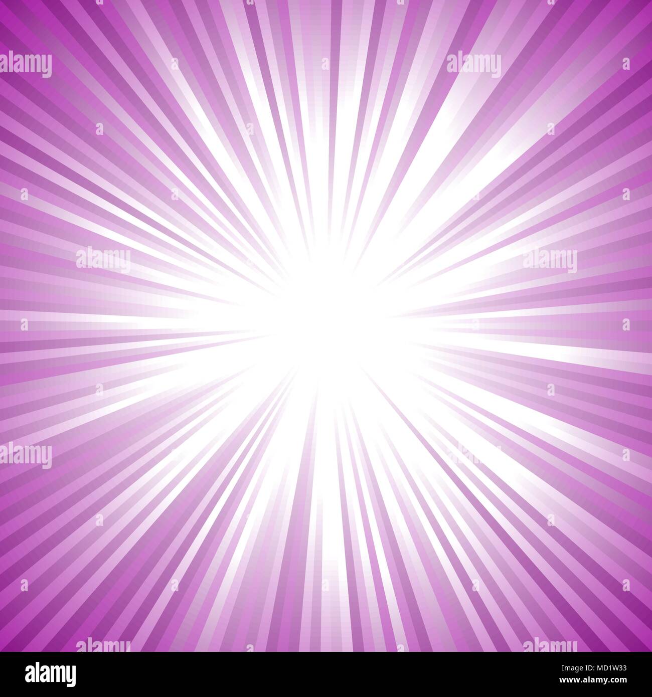 Gradient abstract geometrical ray burst background - retro vector ...