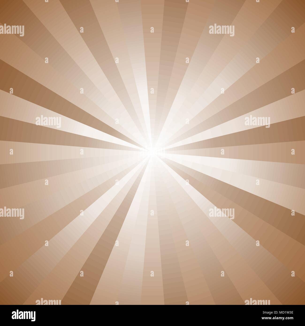 Abstract sun burst background - vector illustration with radial lines ...