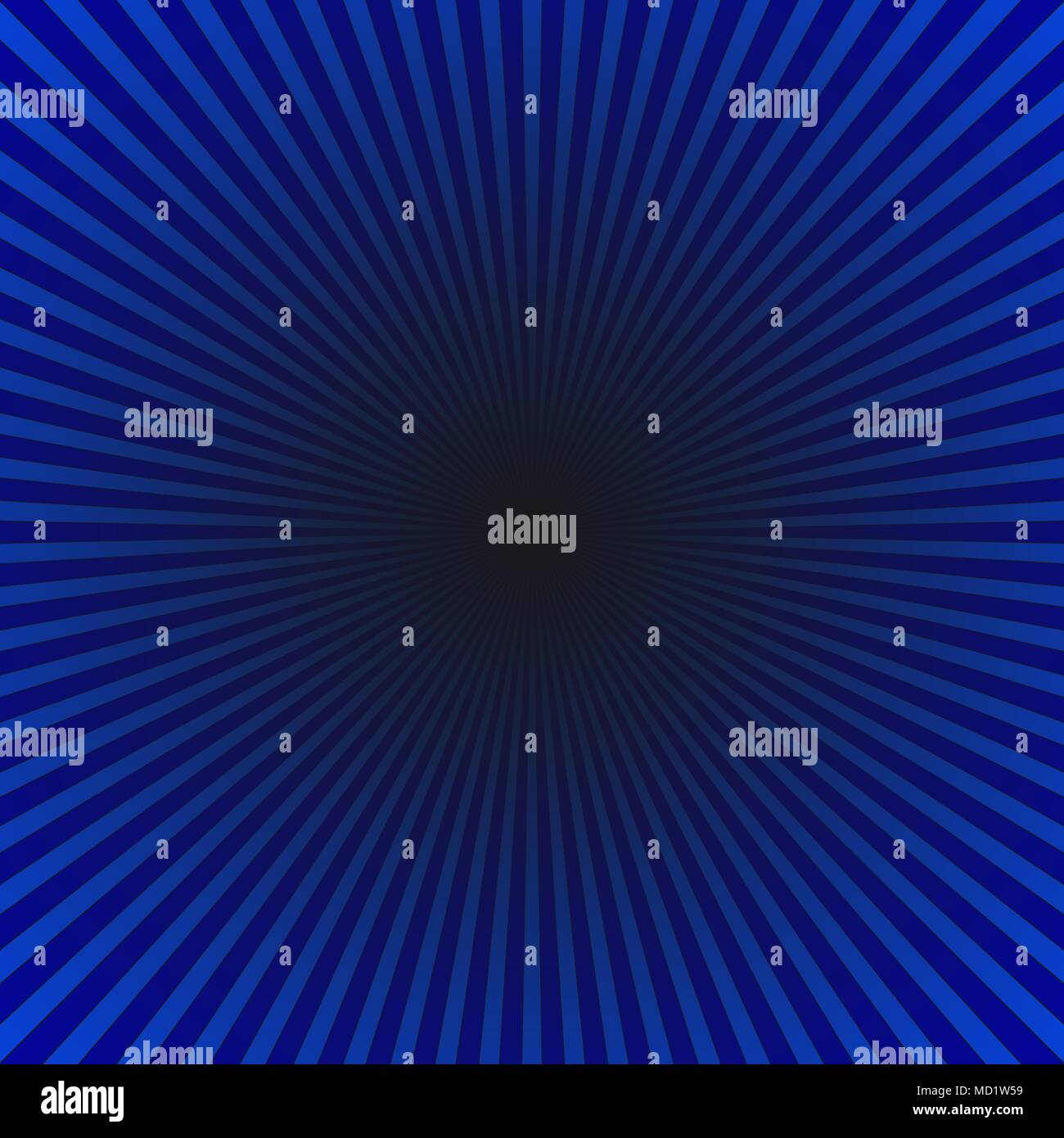 Dark blue abstract ray burst background - gradient vector design Stock ...