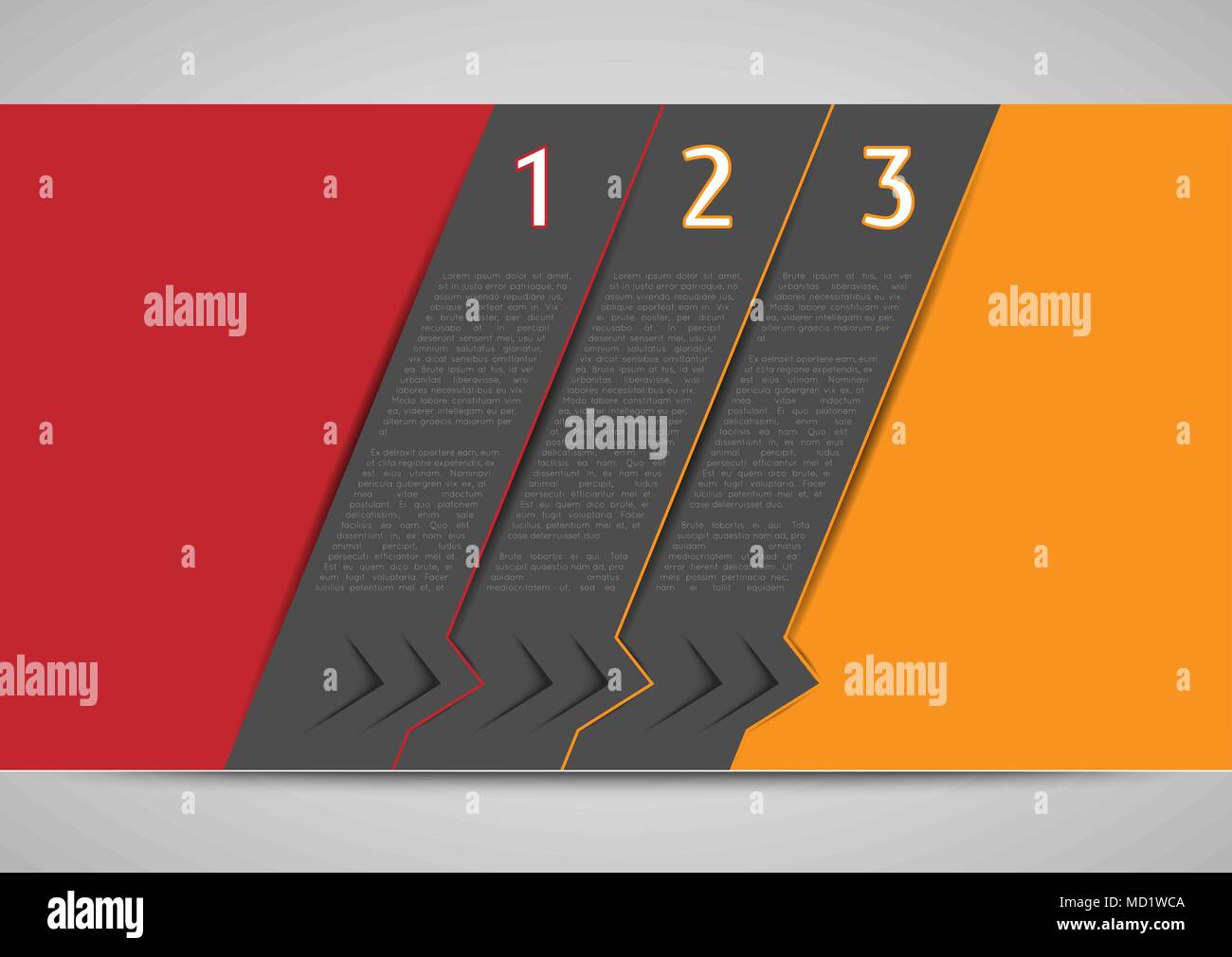 vector banners, options steps Stock Vector Image & Art - Alamy