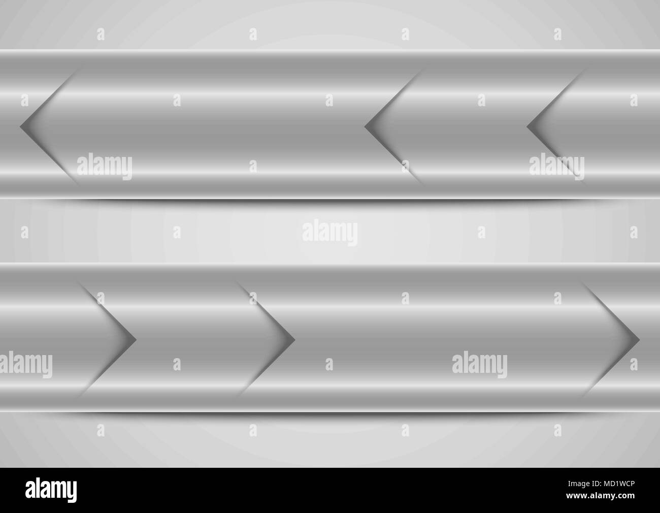 silver banners template Stock Vector Image & Art - Alamy