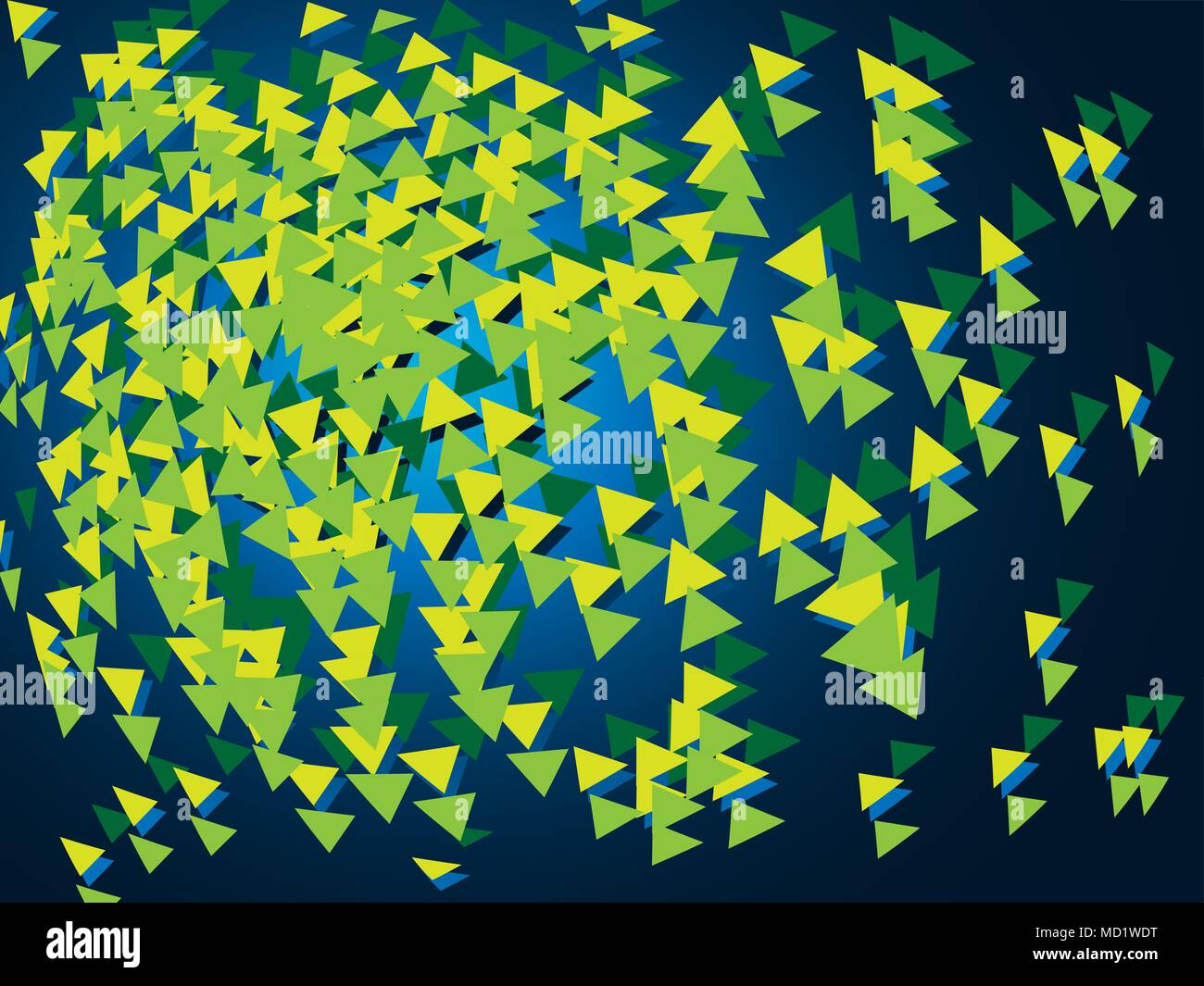 background triangles explosion Stock Vector Image & Art - Alamy