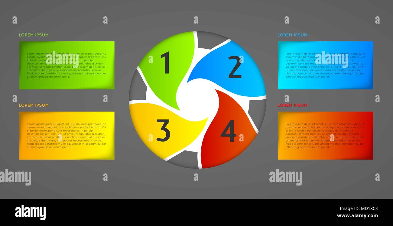 Creative colorful info graphics Stock Vector Images - Alamy