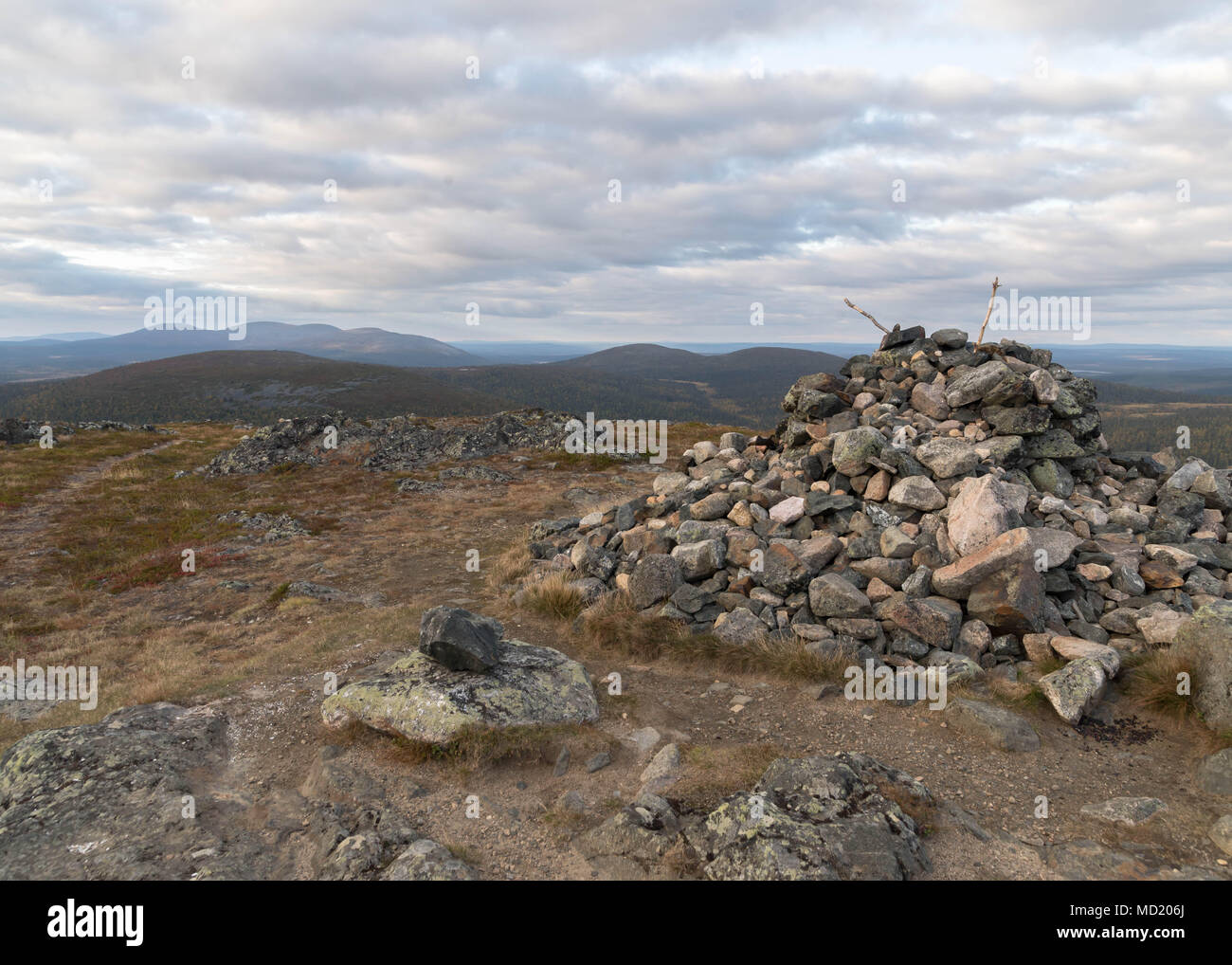 Hiking in lapland hi-res stock photography and images - Alamy