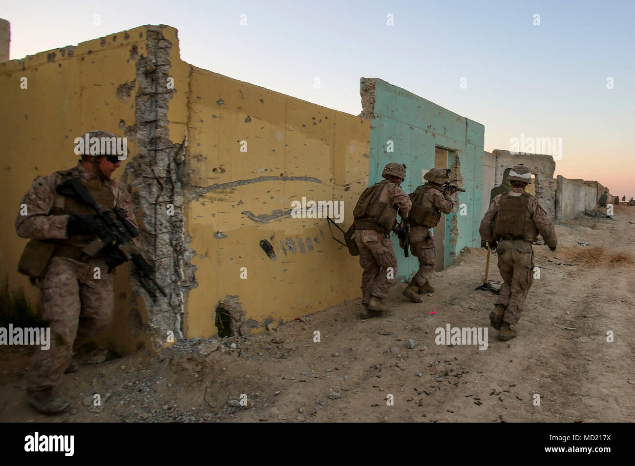 ISRAEL (March 11, 2018) U.S. Marines assigned to the 26th Marine ...