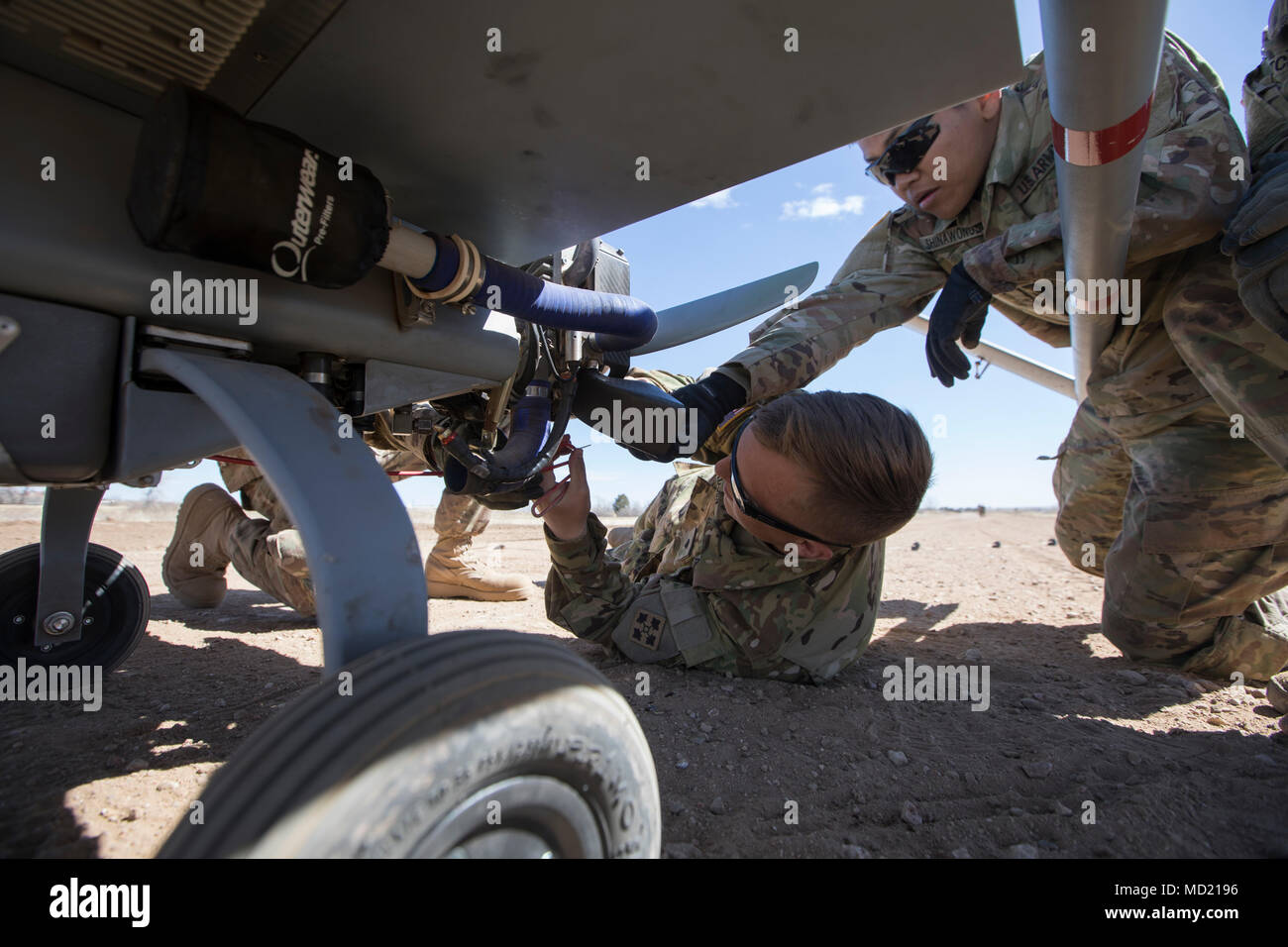 Soldiers assigned to Company D., 588th Brigade Engineer Battalion, 3rd ...