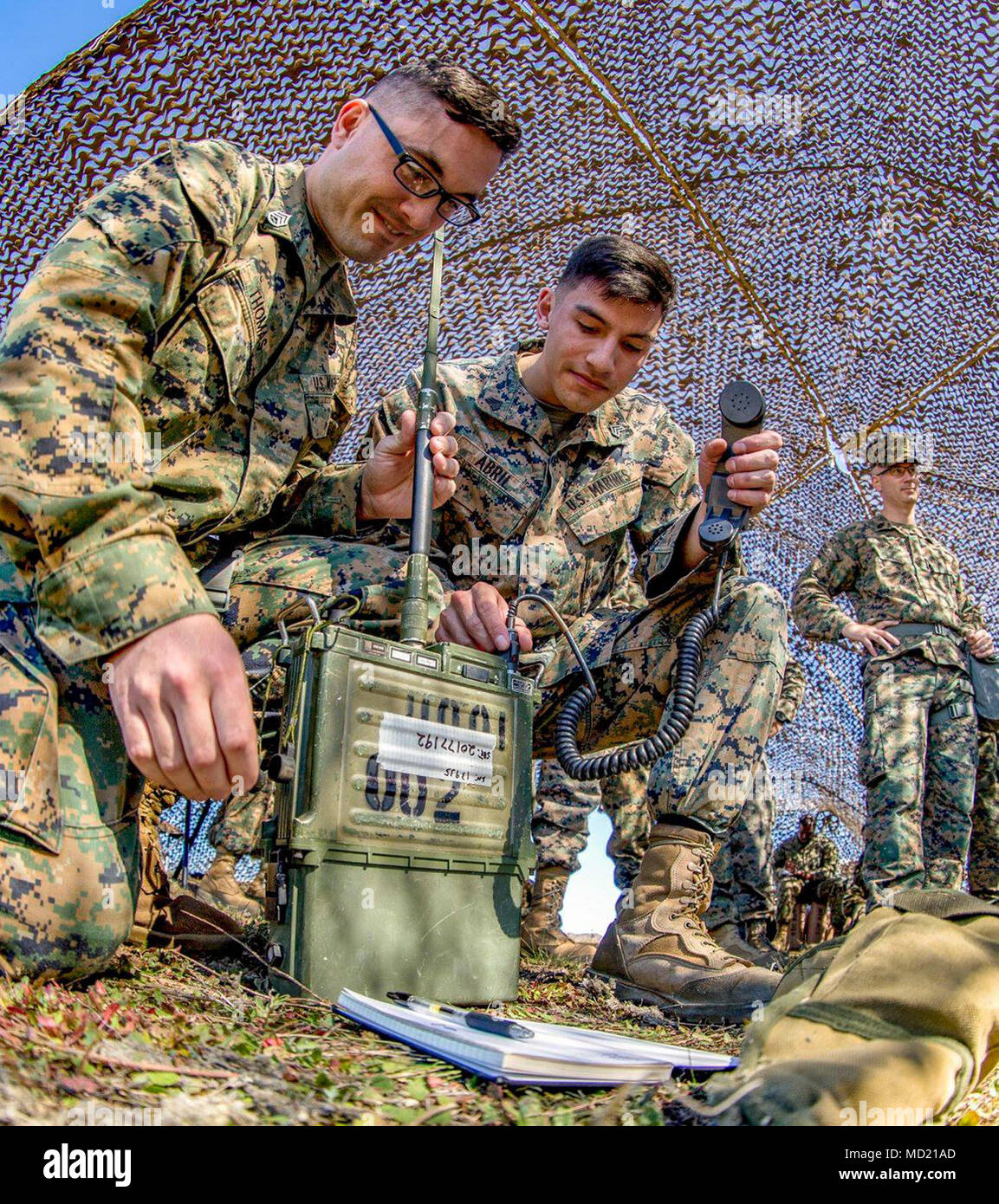 MARINE CORPS BASE CAMP PENDLETON, Calif. – Staff Sgt. Andrew Thomas ...