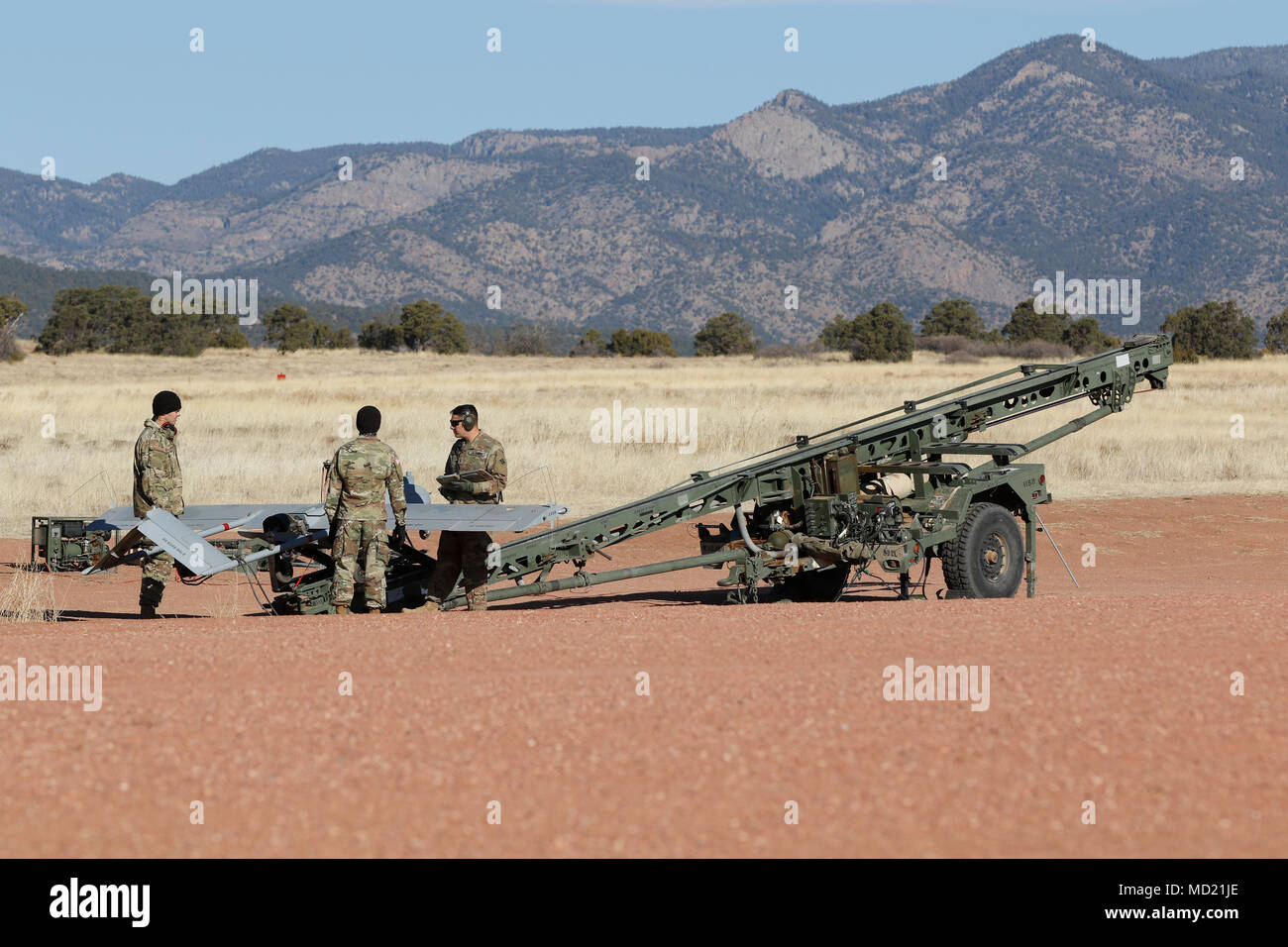 Soldiers assigned to Company D., 588th Brigade Engineer Battalion, 3rd ...