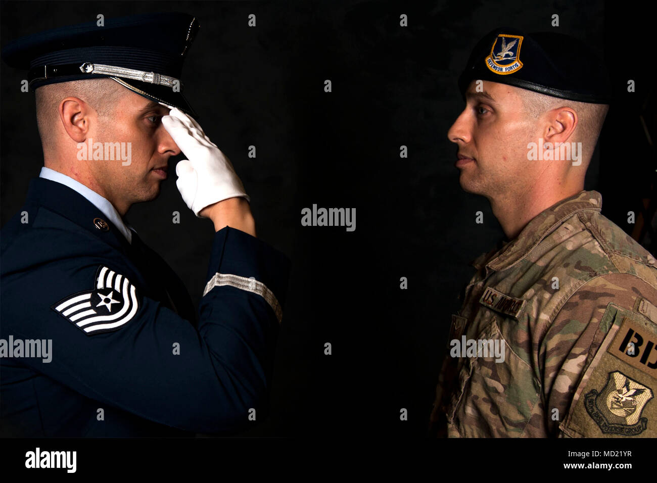 Tech. Sgt. Dallas Ayers, 823d Base Defense Squadron assistant flight ...