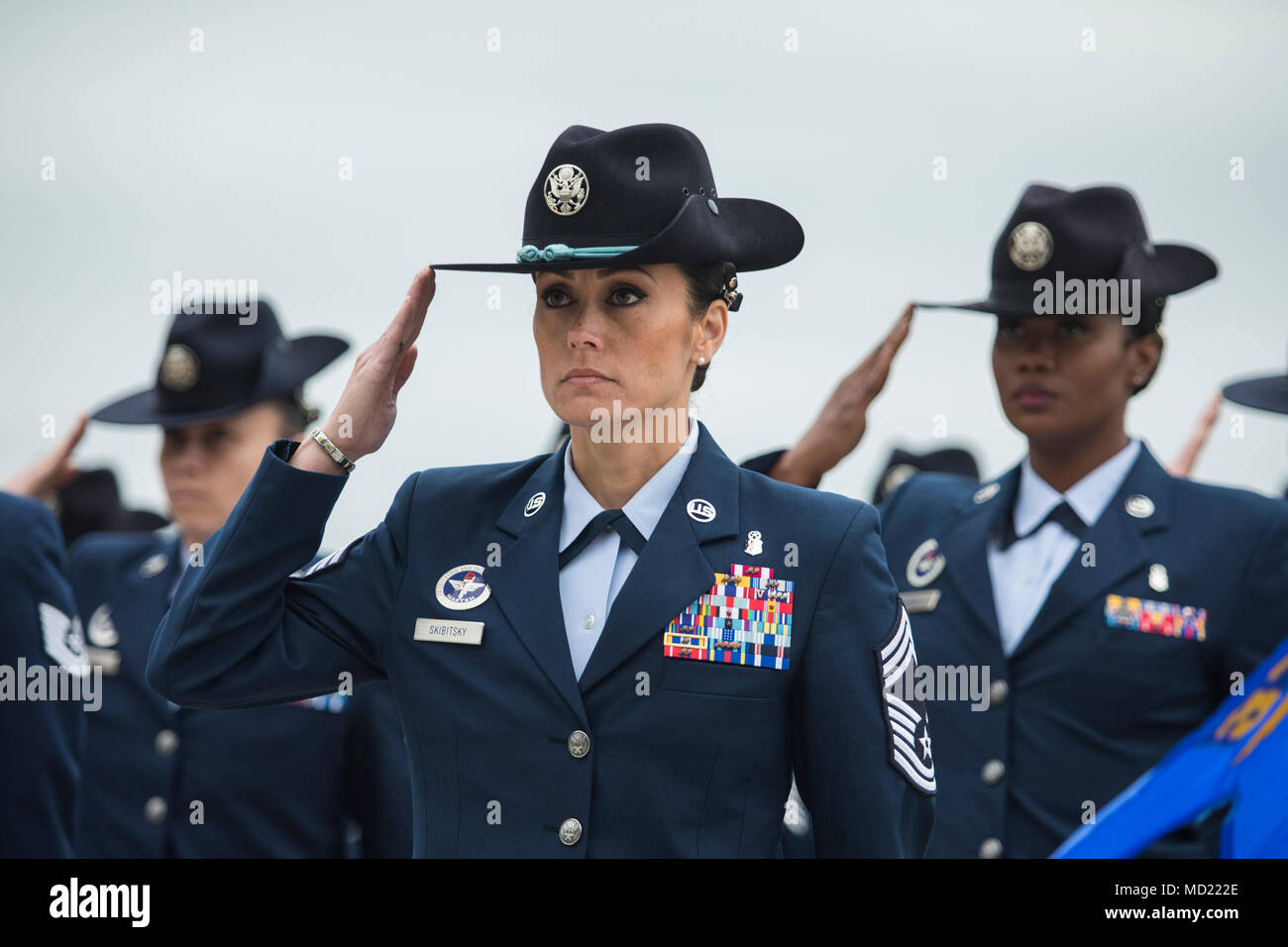 Chief Master Sgt. Hope L. Skibitsky, 737th Training Group and Air Force ...