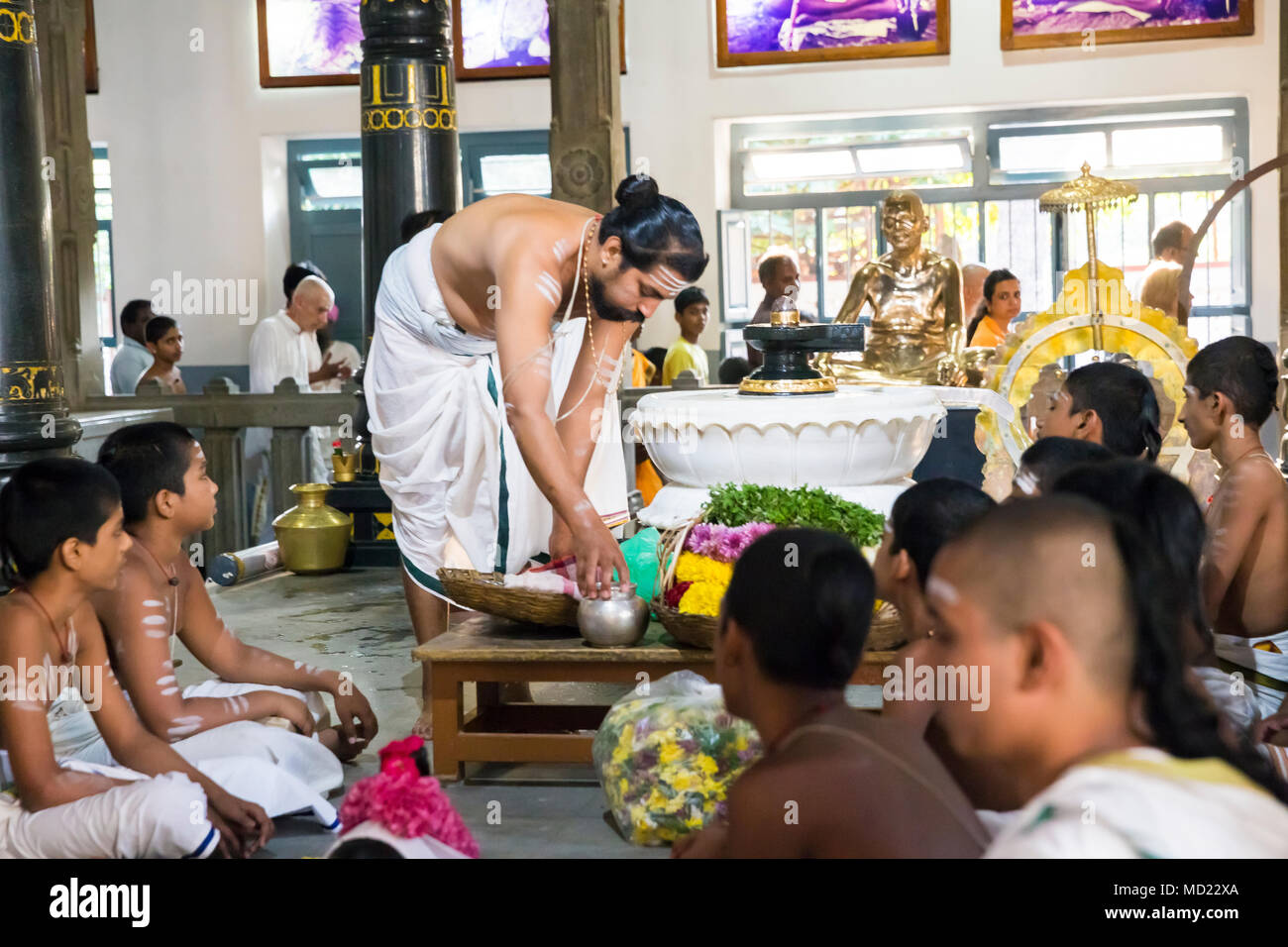 Ashram of Sri Ramana Maharshi, Tiruvannamalai, Tamil Nadu, India ...