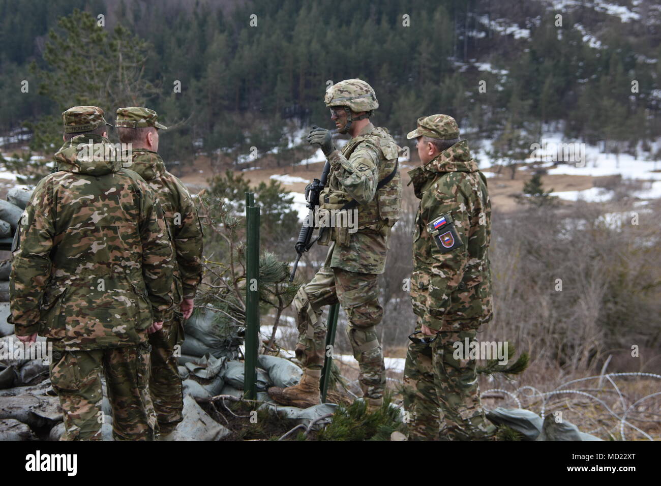 Slovenian army hi-res stock photography and images - Alamy