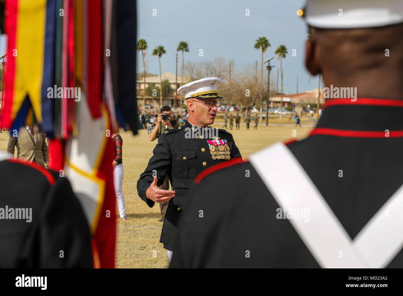 Colonel David A. Suggs, commanding officer, Marine Corps Air Station ...