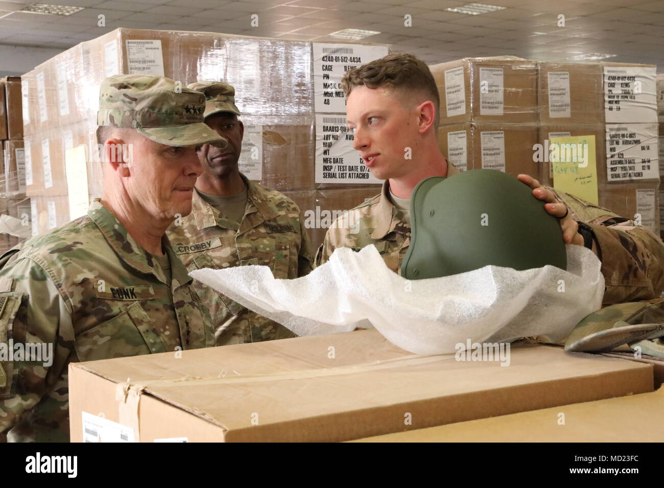 Lt. Gen. Paul E. Funk II, commanding general of Combined Joint Task ...