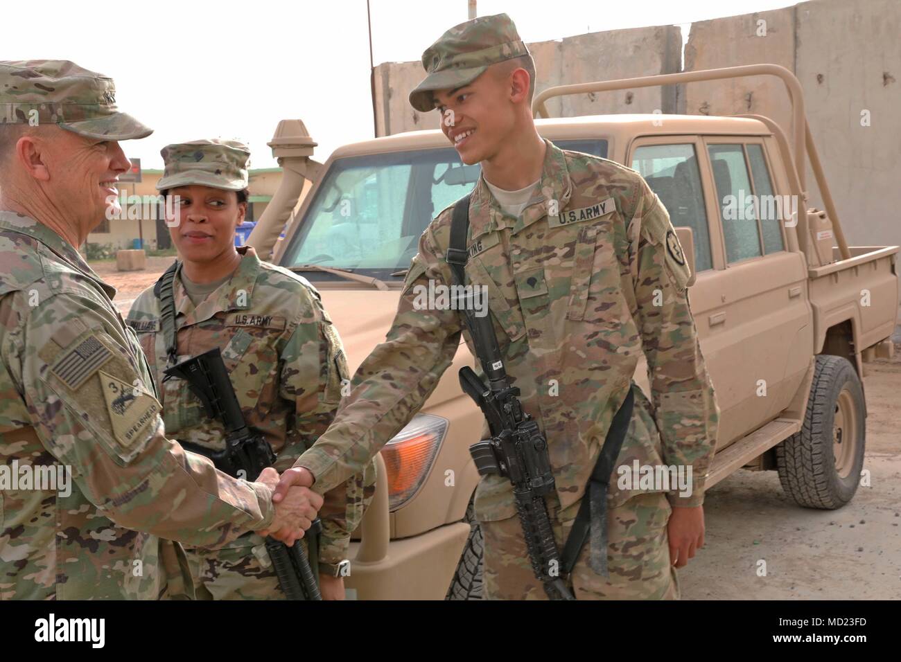 Lt. Gen. Paul E. Funk II, commanding general of Combined Joint Task ...