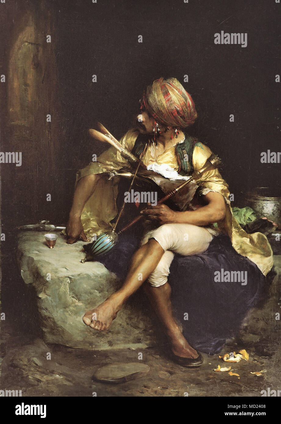 Bargue Charles - Un Bachi-Bouzouk Stock Photo - Alamy