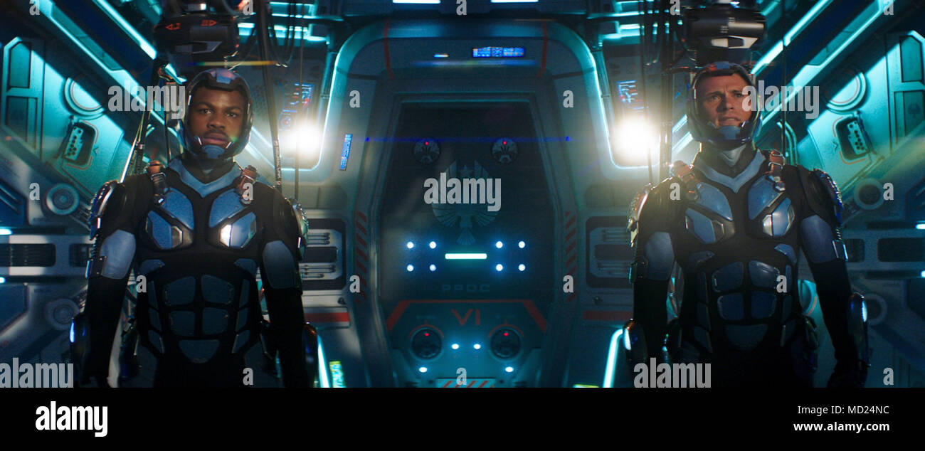 PACIFIC RIM: UPRISING (2018) JOHN BOYEGA SCOTT EASTWOOD STEVEN S ...