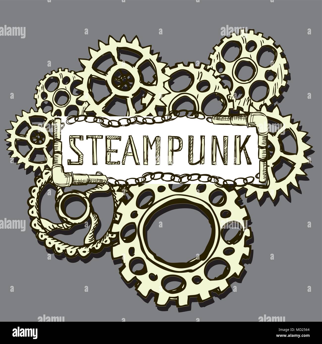 Steampunk Vector Clipart