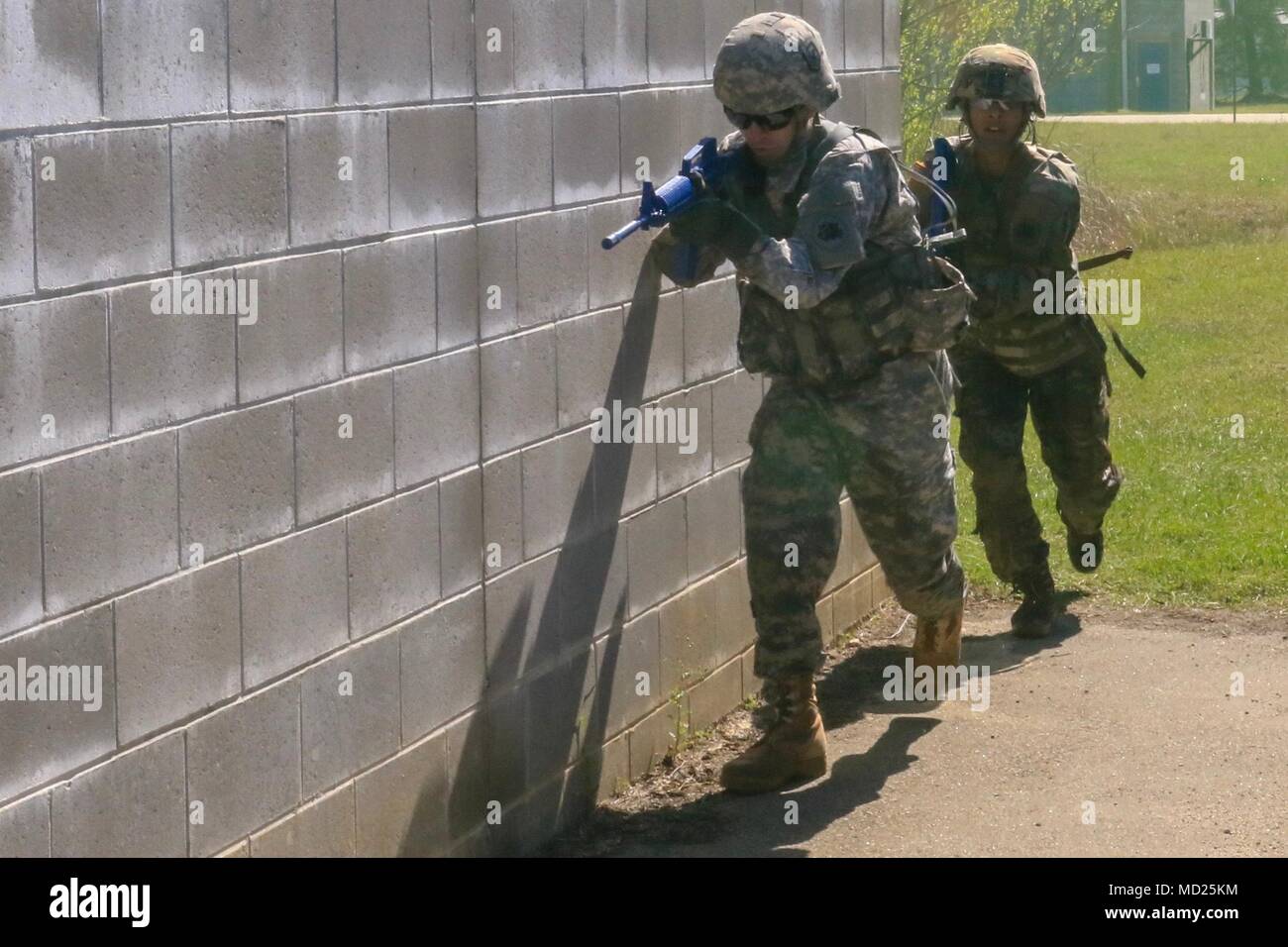 Fort Stewart Ga March 7 2018 Georgia Army National Guardsman Sgt