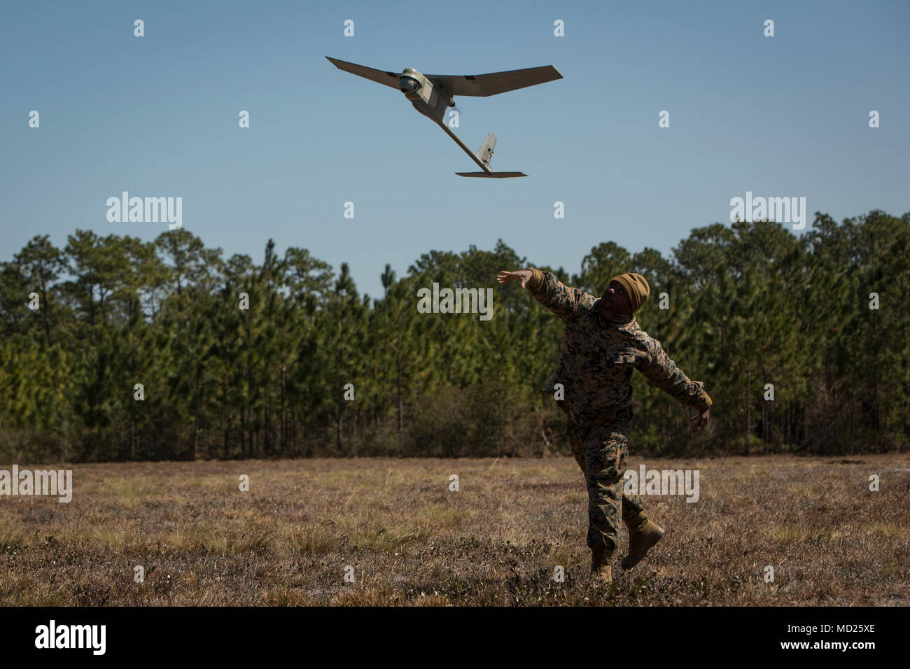 U.S. Marine Corps Sgt. Dominique Dillard, a senior analyst, with 3rd ...