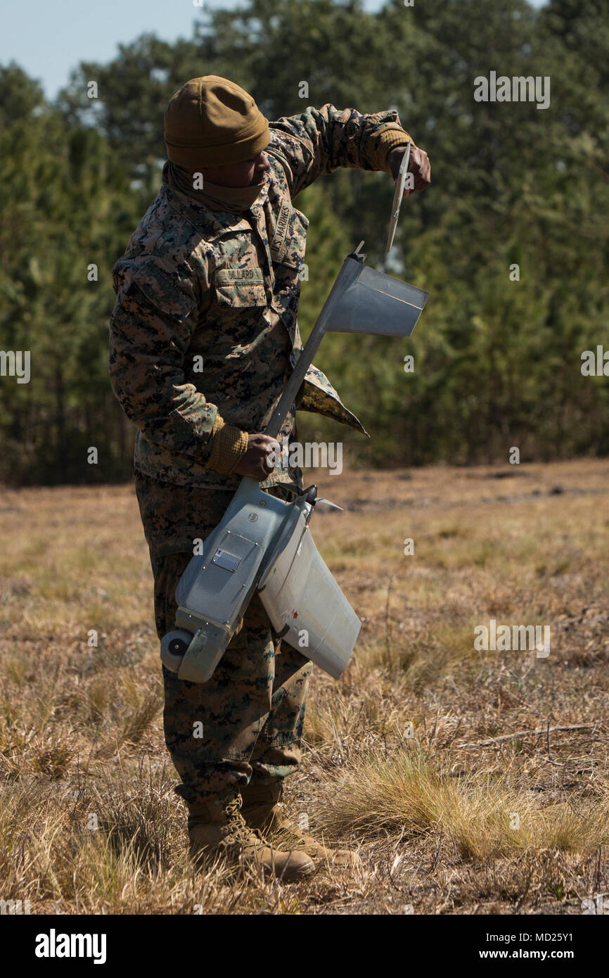 U.S. Marine Corps Sgt. Dominique Dillard, a senior analyst with 3rd ...