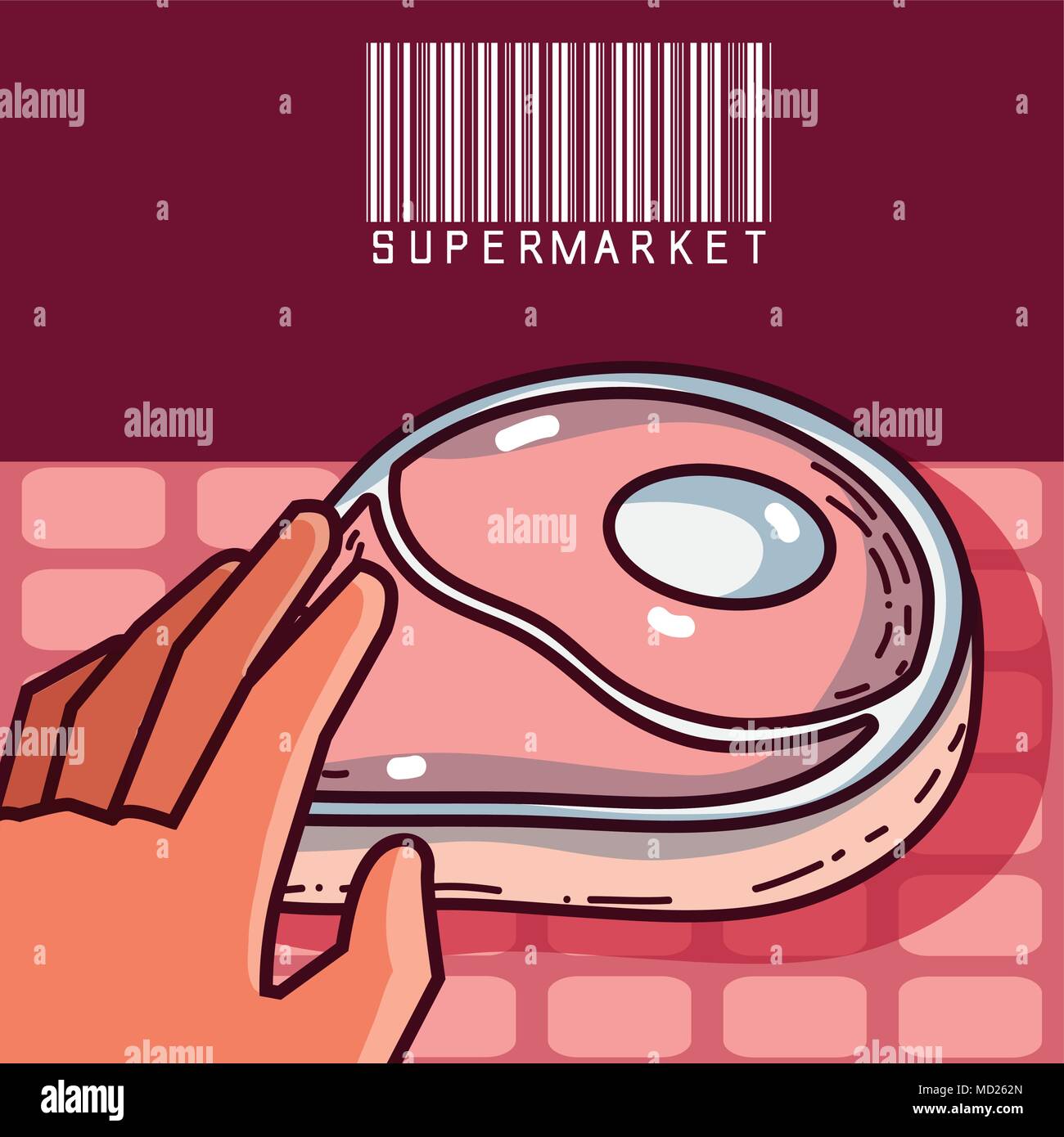 Super beef Stock Vector Images - Alamy