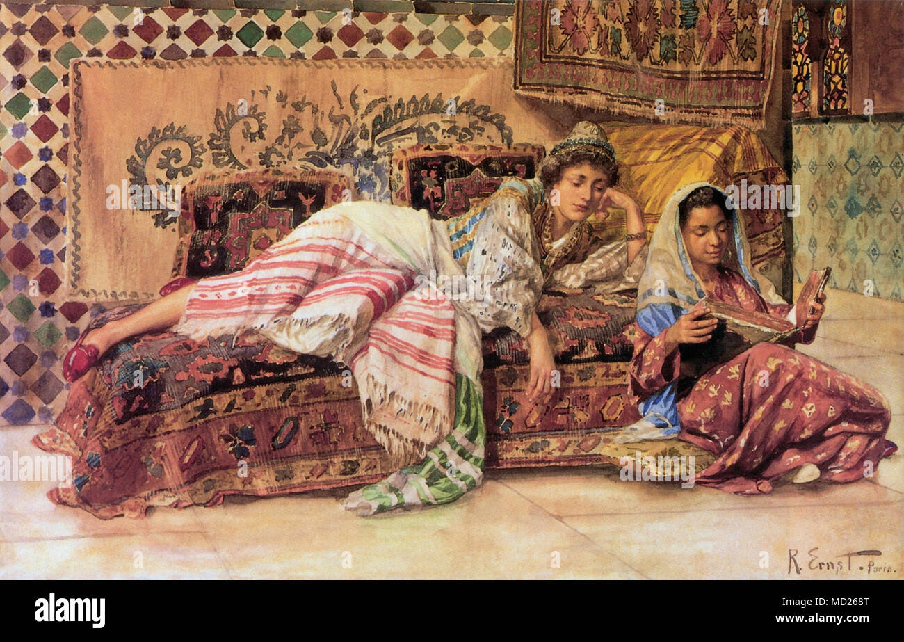 Ernst Rudolf - the Reader Stock Photo - Alamy