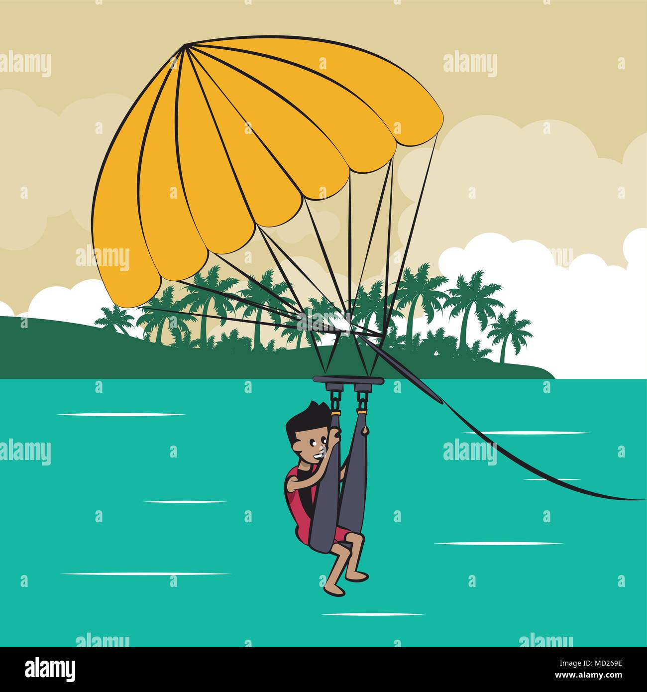 Parasaling hi-res stock photography and images - Alamy