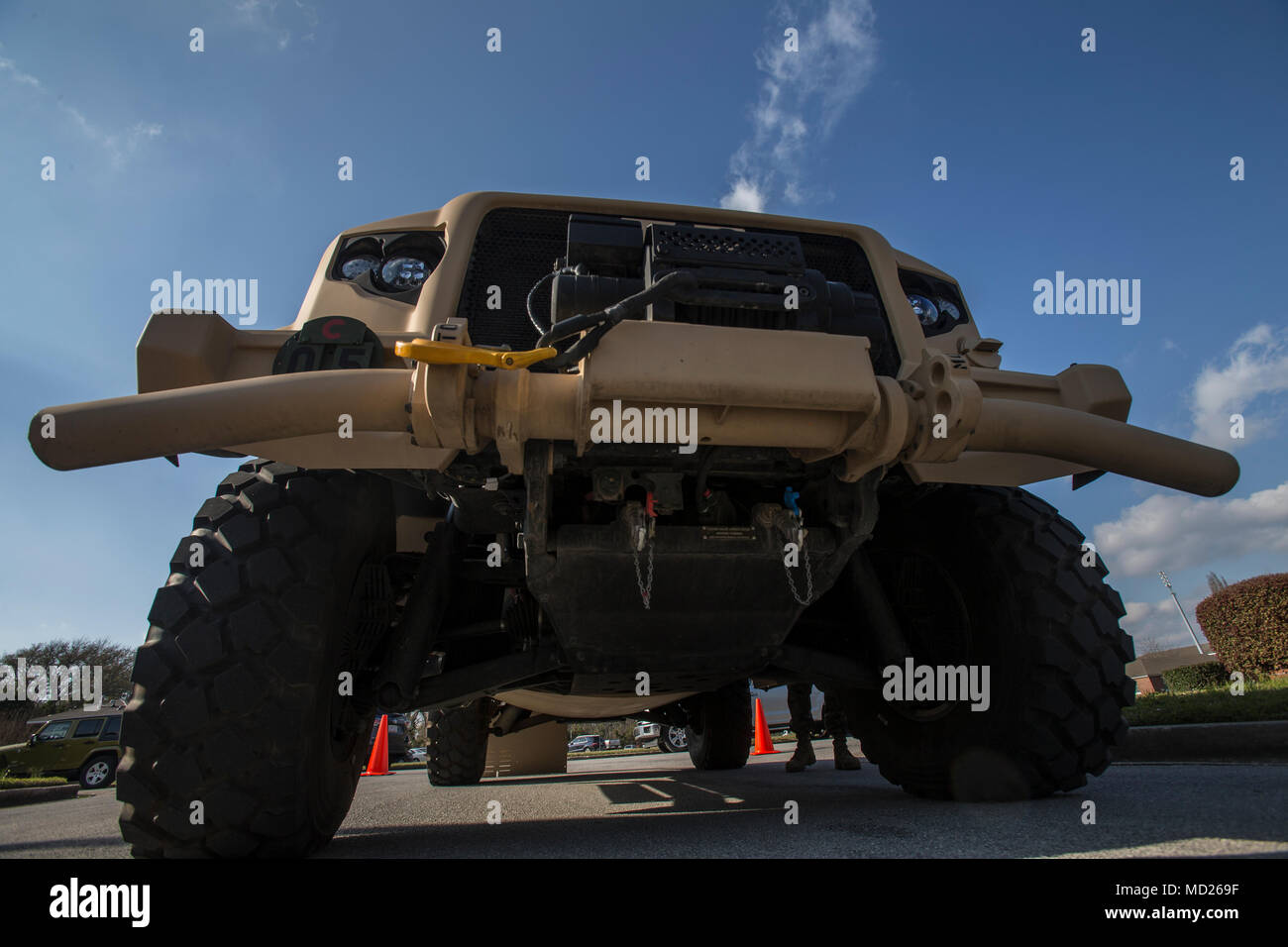 The Joint Light Tactical Vehicle (JLTV), is showcased to 2nd Marine ...