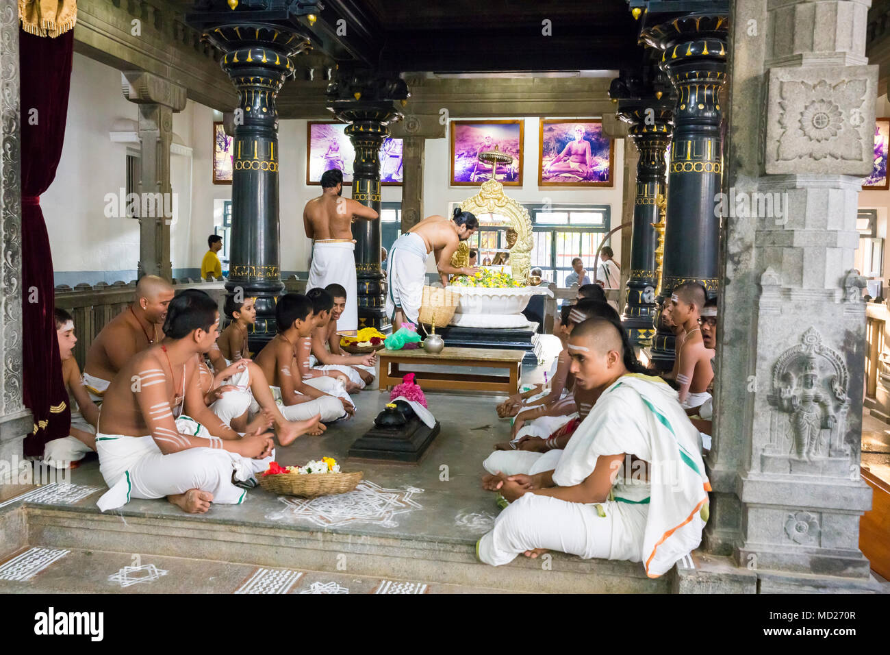 Ashram of Sri Ramana Maharshi, Tiruvannamalai, Tamil Nadu, India ...