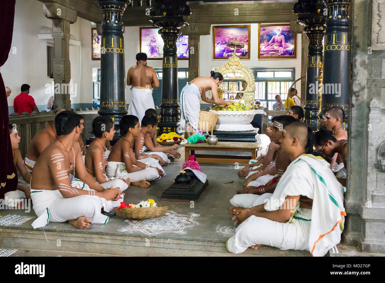 Ashram of Sri Ramana Maharshi, Tiruvannamalai, Tamil Nadu, India ...