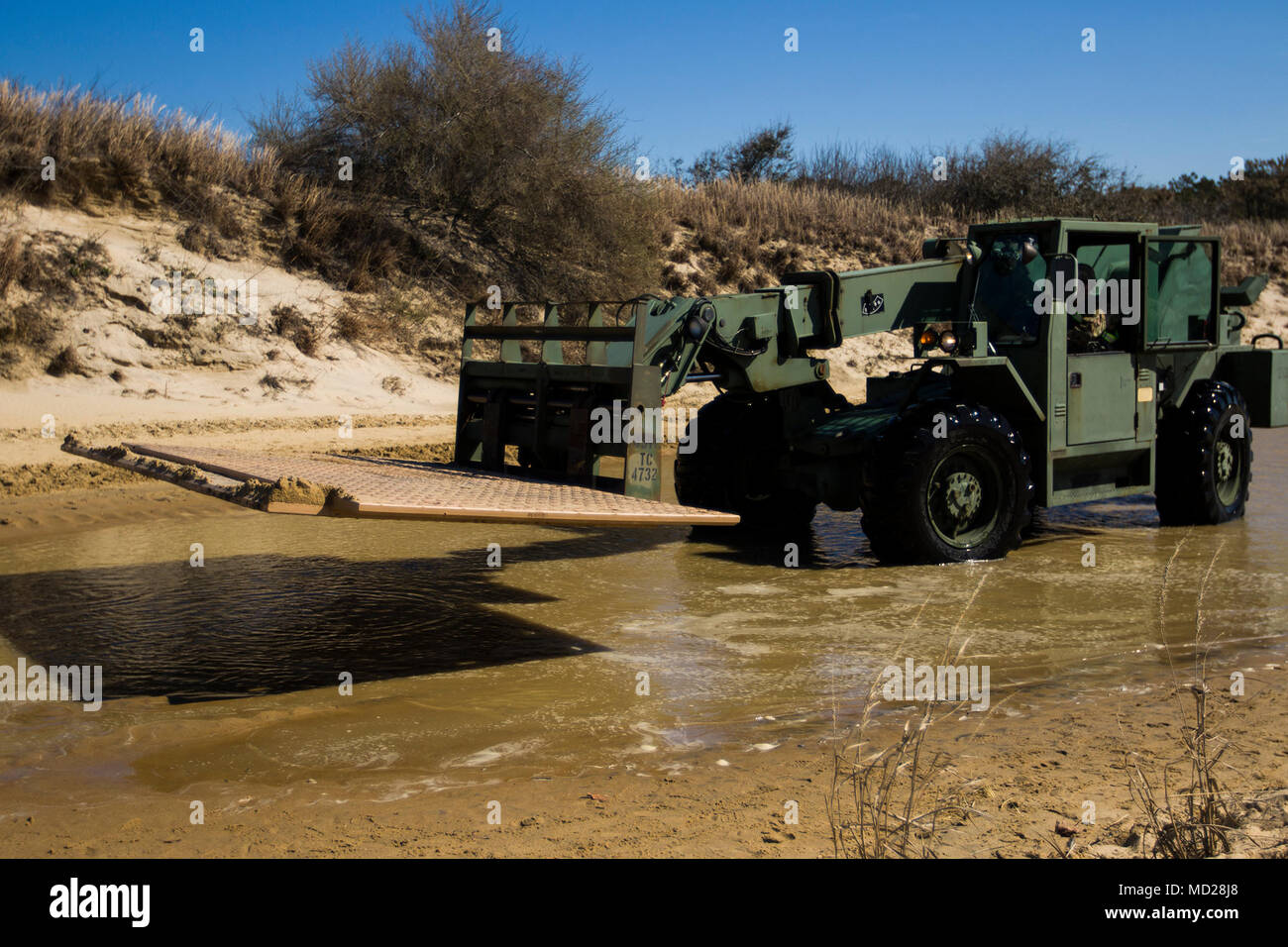 Soldiers assigned to the 743rd Seaport Operations Company out of Boston ...